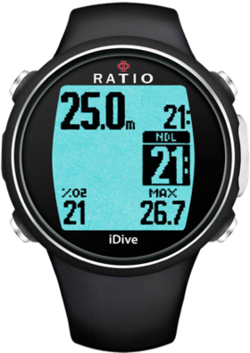 Ratio-Computers - Komputery nurkowe - Seria iDive